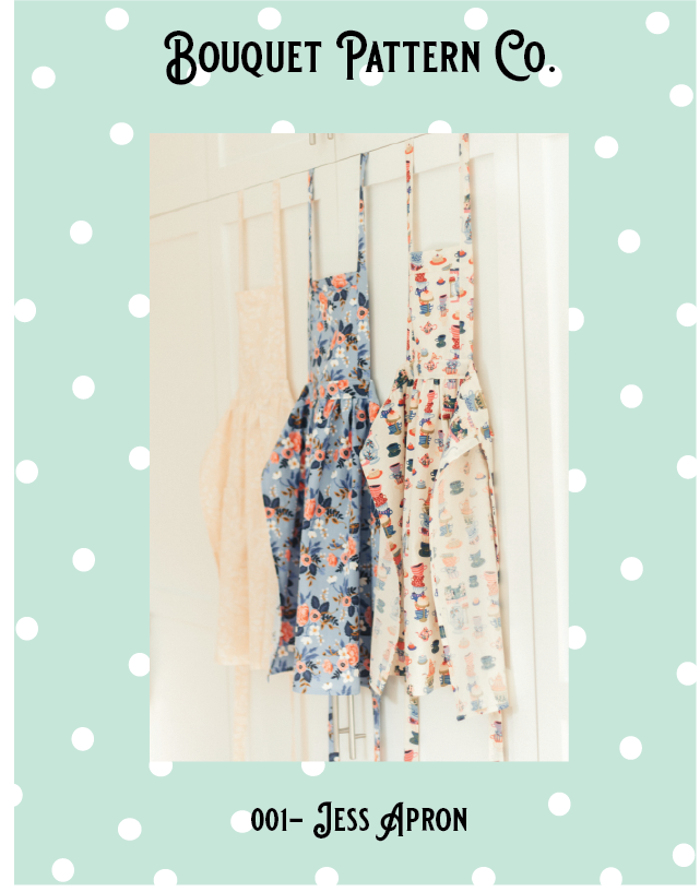 The Jess Apron - PDF Sewing Pattern – Bouquet Clothing